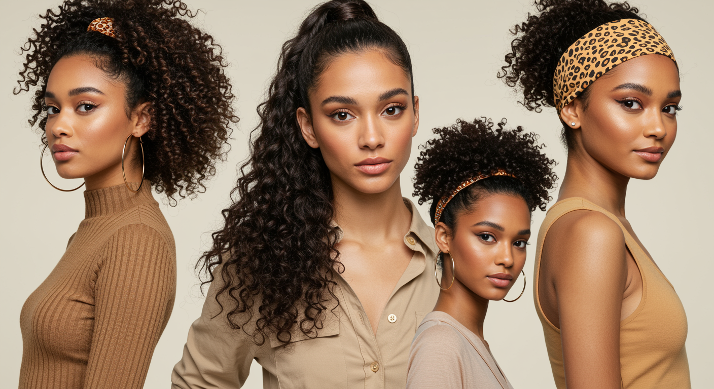 Ponytail Hairstyles: 18 Charming Styles For A Curly Ponytail » Wnais Uno